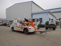 China ISUZU 3-Ton Breakdown Wrecker Tow Truck with 98HP EURO V Engine and 2999mL Diesel Capacity for sale
