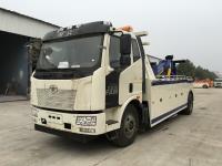 China Medium Duty Integrated Emergency Tow Truck 8 Tons Custom Wrecker Truck with Crane for sale