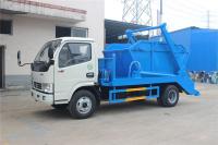 China Dongfeng 4 CBM 6-Wheel Waste Removal Truck with 120HP Engine and Hydraulic Loading System for sale