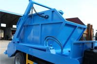 China Dongfeng 4 CBM 6-Wheel Waste Removal Truck with 120HP Engine and Hydraulic Loading System for sale