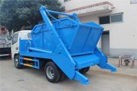 China Dongfeng 4 CBM 6-Wheel Waste Removal Truck with 120HP Engine and Hydraulic Loading System for sale