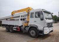 China 10T Truck Mounted Crane with 10 Wheels - 7.0m Cargo Bed & Q235 Carbon Steel Construction for sale