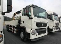 China 10T Truck Mounted Crane with 10 Wheels - 7.0m Cargo Bed & Q235 Carbon Steel Construction for sale