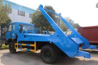 China Swing Arm 8cbm Waste Removal Truck with Dongfeng 170hp Engine and 4-10cbm Capacity Options for sale