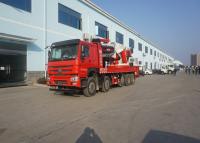 China 100 Ton Heavy Duty Truck Mounted Telescopic Crane with 15m Reach and 16.8m Height on 10x4 SINOTRUK HOWO Chassis for sale