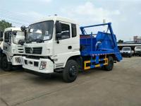 China 10-Ton Dongfeng Swing Arm Garbage Truck with 10m³ Capacity and 170HP Cummins Engine for Municipal Waste Collection for sale
