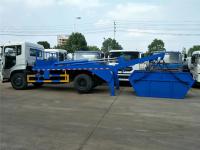China 10-Ton Dongfeng Swing Arm Garbage Truck with 10m³ Capacity and 170HP Cummins Engine for Municipal Waste Collection for sale