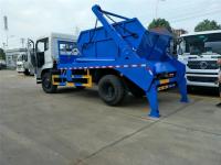 China 10-Ton Dongfeng Swing Arm Garbage Truck with 10m³ Capacity and 170HP Cummins Engine for Municipal Waste Collection for sale