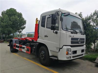 China Dongfeng Hook Lift Garbage Truck 12 Tons 12cbm Roll-Off Container with 180HP Engine for sale