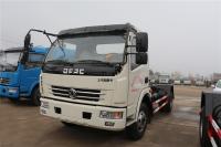 China Dongfeng 6 Ton Roll Off Container Waste Truck Carbon Steel Q235B Hook Lift for sale