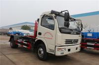 China Dongfeng 6 Ton Roll Off Container Waste Truck Carbon Steel Q235B Hook Lift for sale