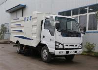 China 5CBM Vacuum Road Sweeper Truck with 4CBM Dust Tank and 1CBM Water Tank | 4X2 Drive Industrial Cleaner for sale