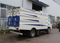 China 5CBM Vacuum Road Sweeper Truck with 4CBM Dust Tank and 1CBM Water Tank | 4X2 Drive Industrial Cleaner for sale