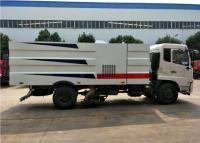 China ISUZU 9CBM Road Sweeper Truck 4x2 with 7CBM Garbage Tank and 2CBM Water Tank - Euro IV Emission Standard for sale