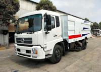 China ISUZU 9CBM Road Sweeper Truck 4x2 with 7CBM Garbage Tank and 2CBM Water Tank - Euro IV Emission Standard for sale