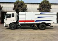 China ISUZU 9CBM Road Sweeper Truck 4x2 with 7CBM Garbage Tank and 2CBM Water Tank - Euro IV Emission Standard for sale