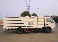 China Dongfeng 6CBM Road Sweeper Truck with 1.5CBM Water Tank and ISUZU 75HP Engine for Industrial Cleaning for sale