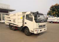 China Dongfeng 6CBM Road Sweeper Truck with 1.5CBM Water Tank and ISUZU 75HP Engine for Industrial Cleaning for sale