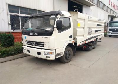 China Dongfeng 6CBM Road Sweeper Truck with 1.5CBM Water Tank and ISUZU 75HP Engine for Industrial Cleaning for sale