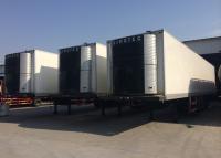 China 3 Axle Refrigerated Semi Trailer 40m³ Capacity -18°C Temperature for Meat Transport 35t-50t Payload for sale