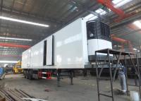 China 3 Axle Refrigerated Semi Trailer 40m³ Capacity -18°C Temperature for Meat Transport 35t-50t Payload for sale