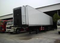 China 3 Axle Refrigerated Semi Trailer 40m³ Capacity -18°C Temperature for Meat Transport 35t-50t Payload for sale