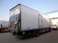 China Dongfeng 10 Ton Refrigerated Truck with -15°C Cooling & Rear Hydraulic Plate - 7000kg Payload, 180HP Engine for sale