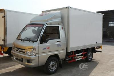 China Forland 1 Ton Freezer Delivery Truck 112HP Diesel Refrigerated Van for Fresh Vegetables for sale