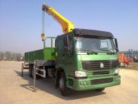 China 12 Ton XCMG Truck Mounted Telescopic Crane with Howo 10-Wheel Chassis - 7560mm Lift Height, 12500mm Reach for sale