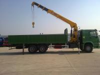 China 12 Ton XCMG Truck Mounted Telescopic Crane with Howo 10-Wheel Chassis - 7560mm Lift Height, 12500mm Reach for sale