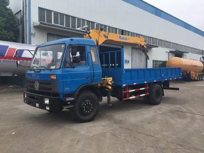 China XCMG 5 Ton Truck Mounted Hydraulic Crane with 11m Lifting Height on Dongfeng 6-Wheel Chassis for sale