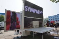 China ISUZU Outdoor Digital Advertising Truck with P6 LED Display - 6.63m² Screens, 100km/h Speed, EUROIV Diesel Engine for sale