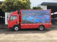 China HOWO 4-Ton Mobile Digital LED Billboard Truck with P6 Display and 110HP Engine for Outdoor Advertising for sale