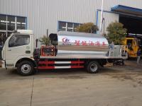 China 6 Ton Emulsified Asphalt Sprayer Trailer 120hp Automatic Control Bitumen Distributor for sale