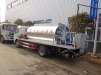 China 6 Ton Emulsified Asphalt Sprayer Trailer 120hp Automatic Control Bitumen Distributor for sale