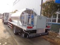 China 6 Ton Emulsified Asphalt Sprayer Trailer 120hp Automatic Control Bitumen Distributor for sale