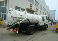 China Dongfeng 6cbm Water 6cbm Sewage High Pressure Vacuum Suction Truck 180HP for sale