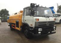 China Dongfeng 15 Ton Sewer Cleaning Vacuum Suction Truck 12CBM Sewage Pipeline Treatment for sale