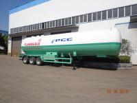 China 30 Ton 3 Axle LPG Gas Tanker Semi Trailer Q345R 59.52 CBM Delivery Truck for sale