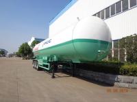China 30 Ton 3 Axle LPG Gas Tanker Semi Trailer Q345R 59.52 CBM Delivery Truck for sale