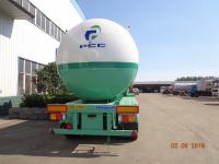 China 30 Ton 3 Axle LPG Gas Tanker Semi Trailer Q345R 59.52 CBM Delivery Truck for sale