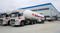 China 25 Tons LPG Gas Tanker Truck Trailer 56m³ Capacity with Dongfeng Tractor Head and 1.61MPa Design Pressure for sale