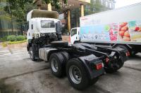 China ISUZU VC46 10-Wheel 6X4 Tractor Head - 350HP Engine, 40T Hauling Capacity, Euro 4 Emission Standard for sale