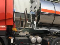 China 45CBM Aluminium Alloy Thermal Insulation Oil Tank Trailer Semi Trailer Fuel Delivery Truck 3 Axles for sale