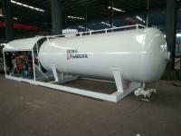 China 10,000 Liter LPG Skid Station 5 Ton Propane Storage Tank ASME GB150 for sale