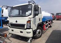 China 8CBM Water Bowser Truck with 118kW Engine and 4700/5200mm Wheelbase for Warm Water Delivery for sale