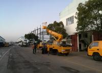China Automatic 12m Cherry Picker Aerial Lift Truck with 120 HP Diesel Engine and 5100 kg Curb Weight for sale