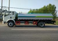 China 6CBM Food Grade Stainless Steel Drinking Water Tank Truck 4x2 304-2B for sale