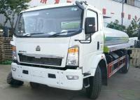 China 6CBM Food Grade Stainless Steel Drinking Water Tank Truck 4x2 304-2B for sale