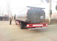 China Dongfeng 10CBM Fresh Milk Tank Truck 10 Ton 4000 Gallon Stainless Steel Insulated for sale